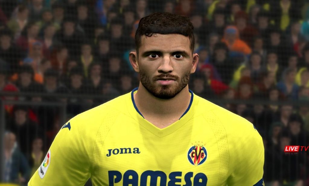 فیس و موی جدید Mateo Musacchio بازیکن تیم (ویارئال) برای Pes 2017 ...