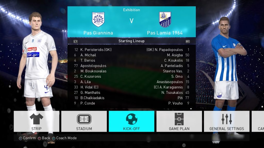 دانلود پچ PES-Hellas Patch 2018 برای PES18 (+ خرید پستی) | مودینگ وی