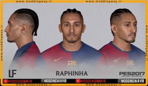 فیس Raphinha برای PES 2017 - آپدیت 30 دی 1403 | مودینگ وی
