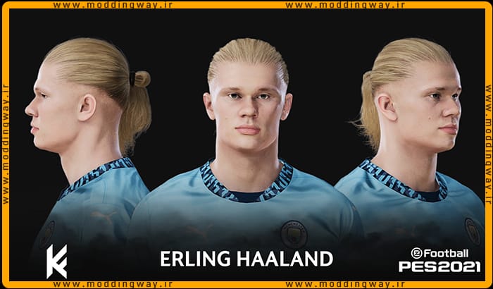 فیس Erling Haaland برای PES 2021 - آپدیت 23 شهریور 1403 | مودینگ وی