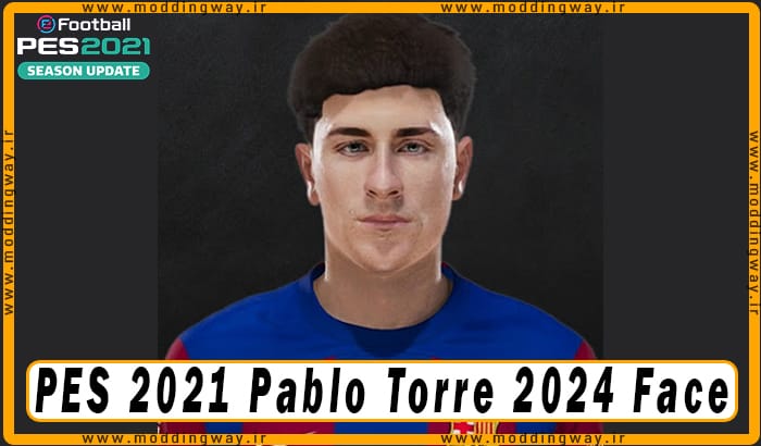فیس Pablo Torre برای PES 2021 | مودینگ وی