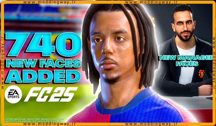 مود پک WZRD PCK v6 برای FC25 - مخصوص Title Update 5 | مودینگ وی