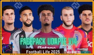 فیس پک Facepack Udapte v14 2024 برای PES 2021 | مودینگ وی
