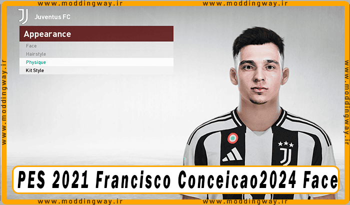فیس Francisco Conceicao برای PES 2021 | مودینگ وی